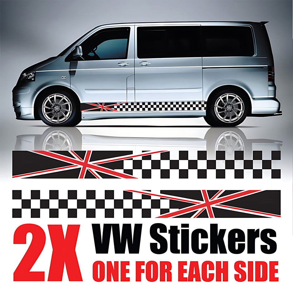 VW Transporter Graphics & Vinyl Decals for T4, T5 & T6