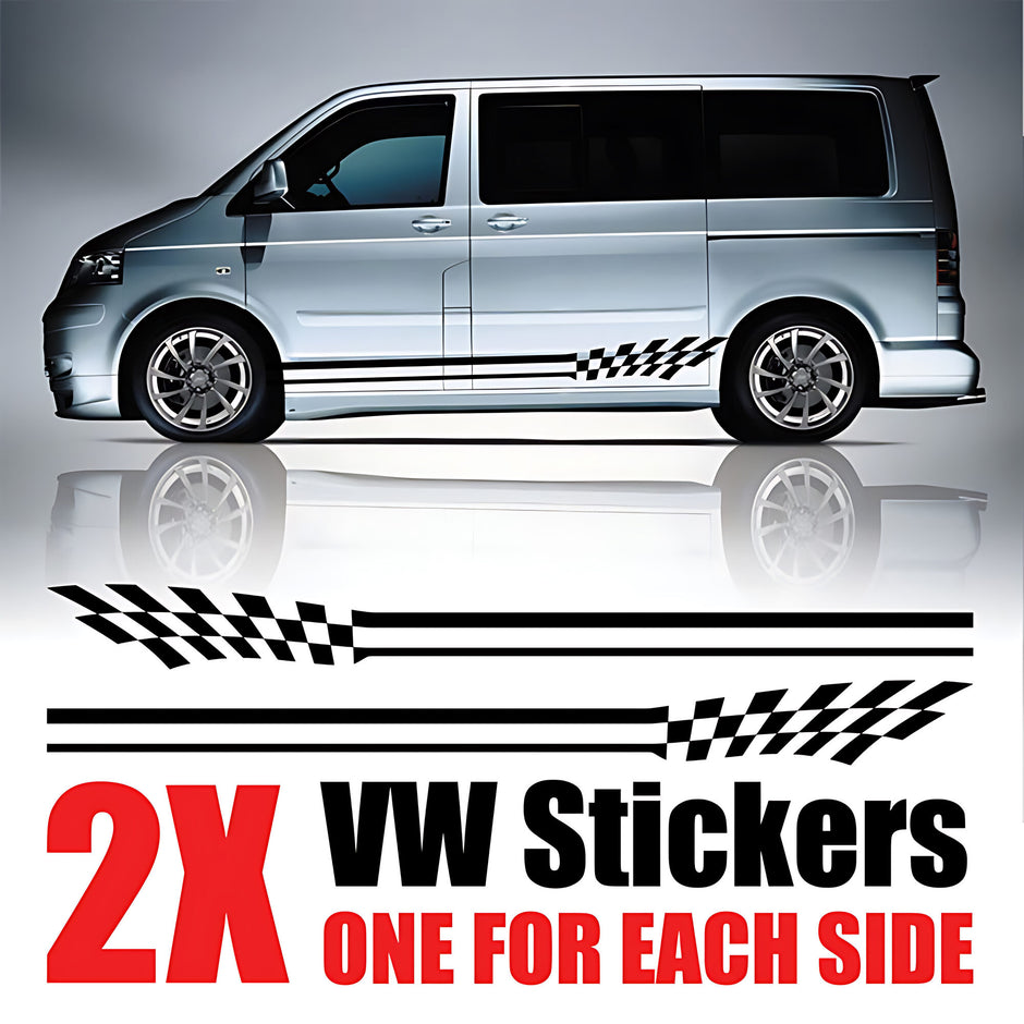 VW Transporter Graphics & Vinyl Decals for T4, T5 & T6